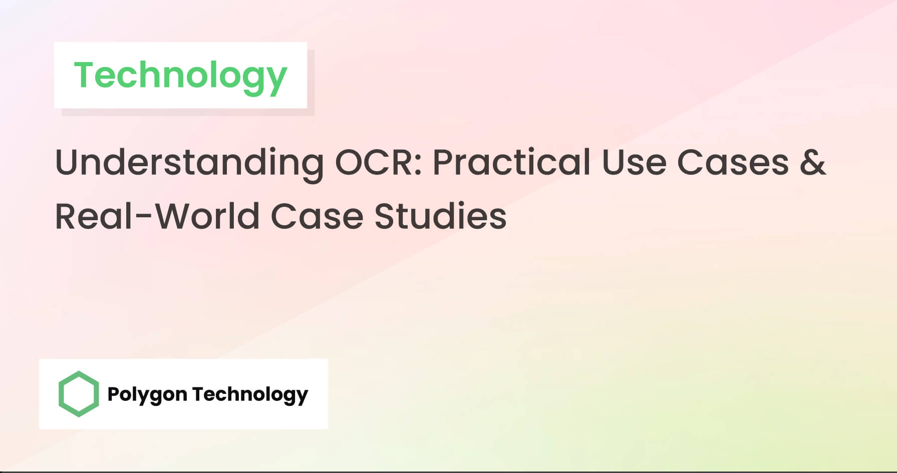 Understanding OCR: Practical Use Cases & Real-World Case Studies ...